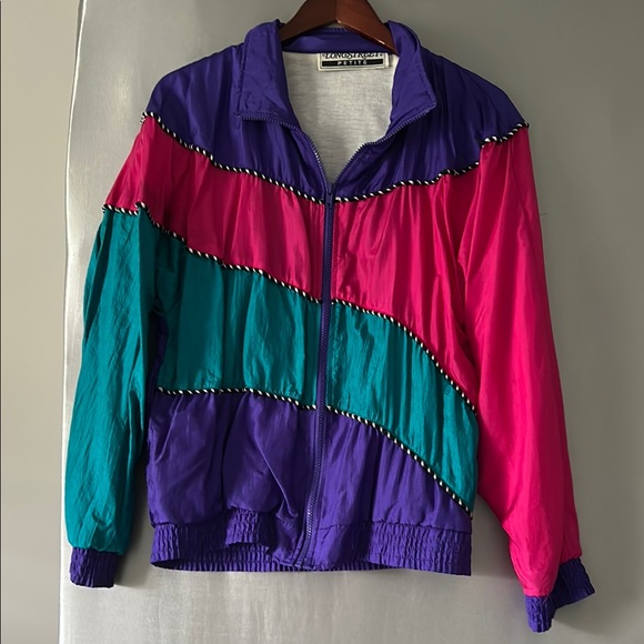 Longstreet | Jackets & Coats | Vintage Colorblock Jacket | Poshmark